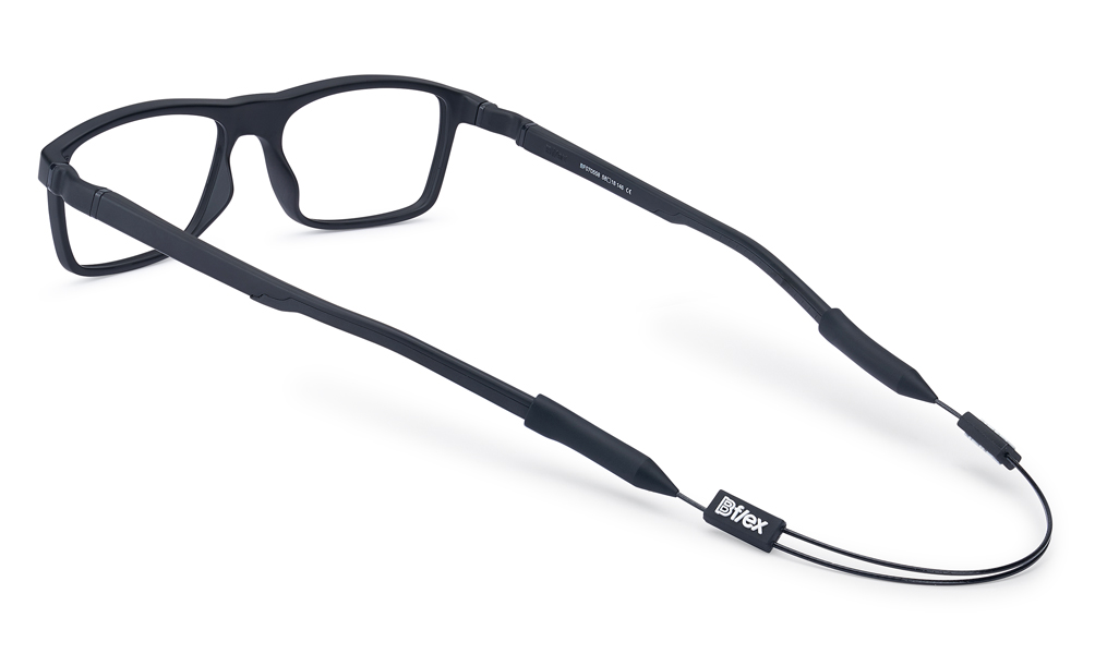 Bflex B-Bold Eyeglasses: Sporty and Stylish Rectangular Frames