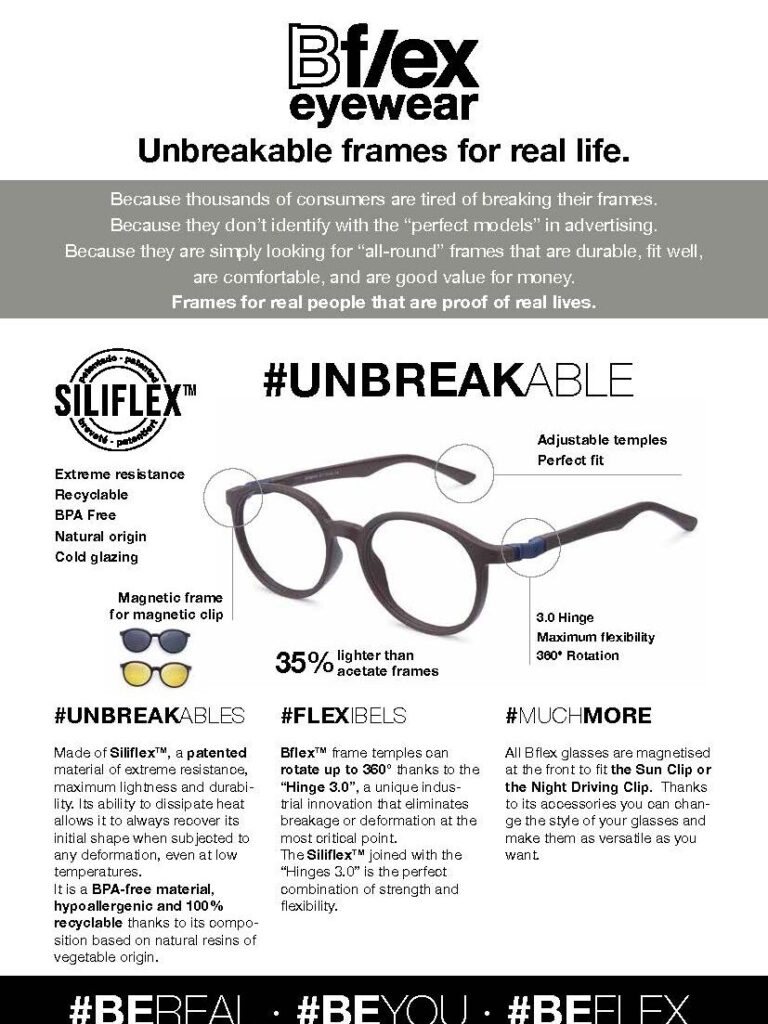 Lightweight Comfort and Eco-Conscious Design with Bflexeyewear